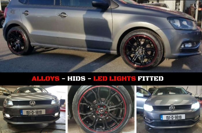 Volkswagen Polo Alloy Fitting And HID - RED POWER MOTORSPORT