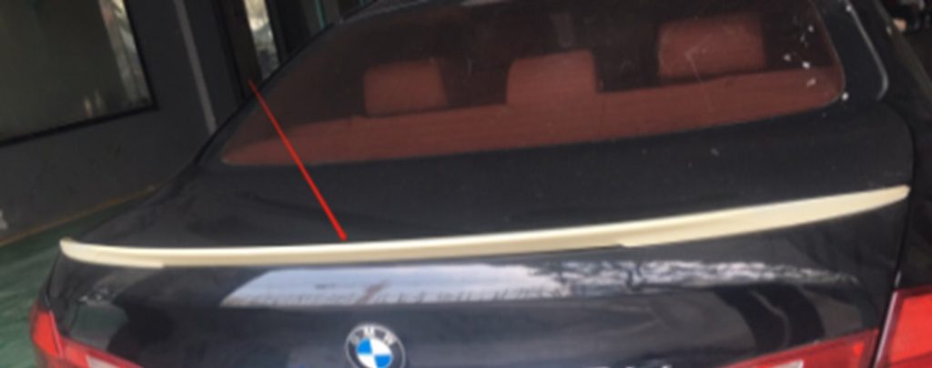 BMW 5 Series F10 Boot Spoiler/Lip - RED POWER MOTORSPORT